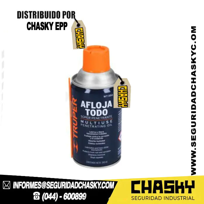 Aceite Aflojatodo 345 ml (12 oz) Truper 13470 - Distribuidor Articulos ...